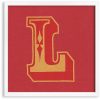 Hand printed letter L - Patrick Edgeley Prints